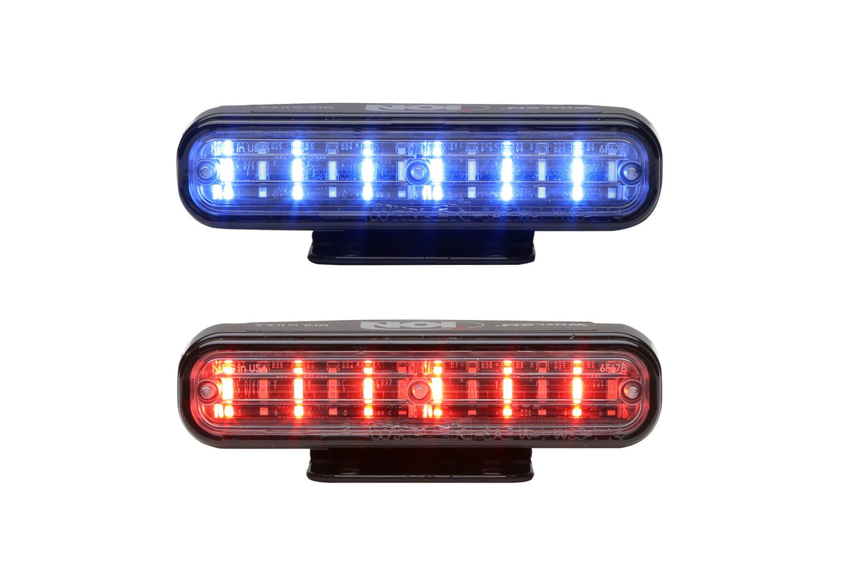 Whelen ION DUO™ Series Linear-LED® Universal Light -- Black Housing wi ...