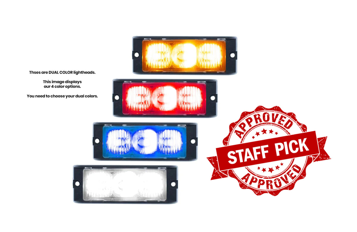 Strobes N' More E3DC Dual LED Lighthead