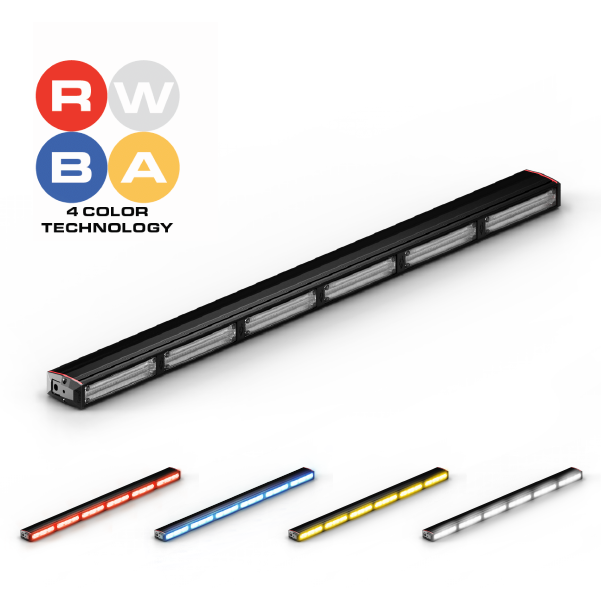 Feniex Quantum® 600 4 Color Quad LED Stick — Strobes N' More