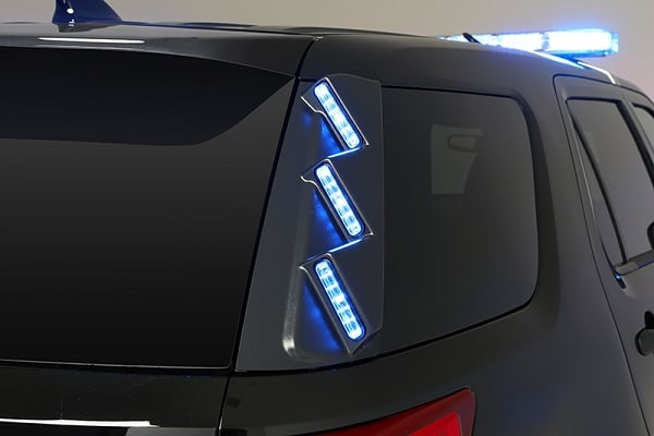 Whelen Outer Edge “Rear Pillar Series” TRIO — Strobes N' More