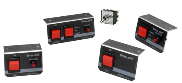 Whelen Remote Switches for Alpha™ Sirens - StrobesNMore.com — Strobes N ...