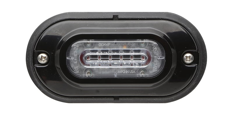 Whelen ION Mini T-Series Chrome Flange to Replace a Flange Mounted ...