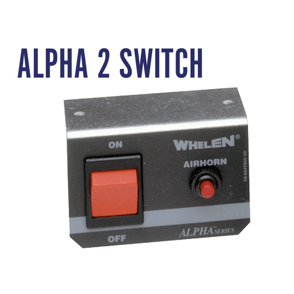 Whelen Remote Switches for Alpha™ Sirens - StrobesNMore.com — Strobes N ...